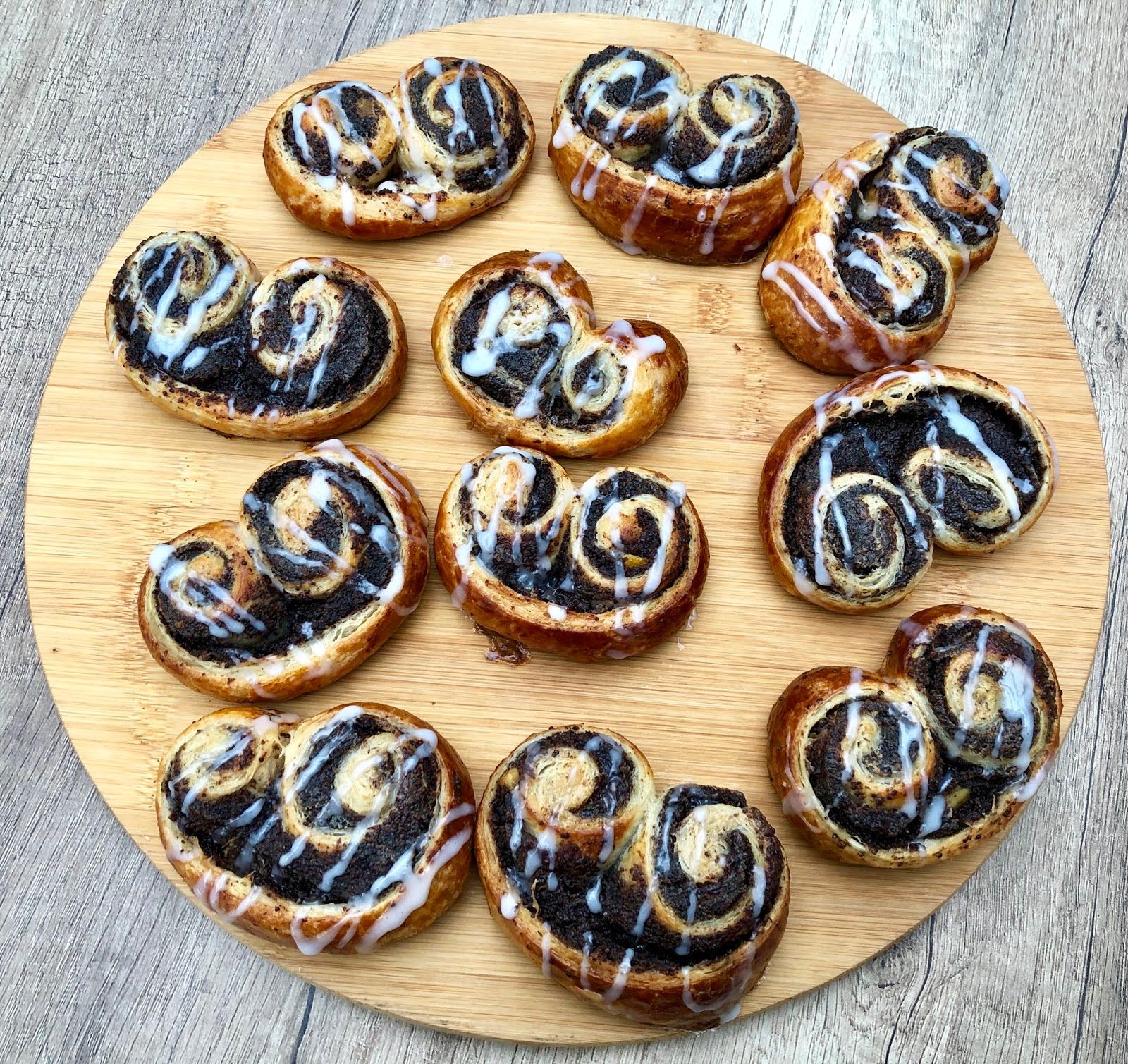 Mini Danish met maanzaadvulling