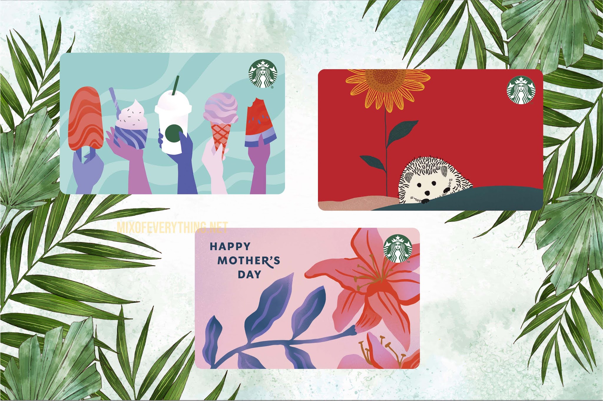 Summer 2021 Featured Starbucks Cards - Blog for Tech & Lifestyle