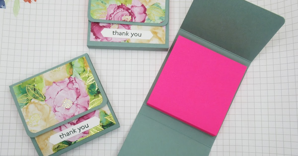 Personally Yours: Magnetic Post-It Note Thank You