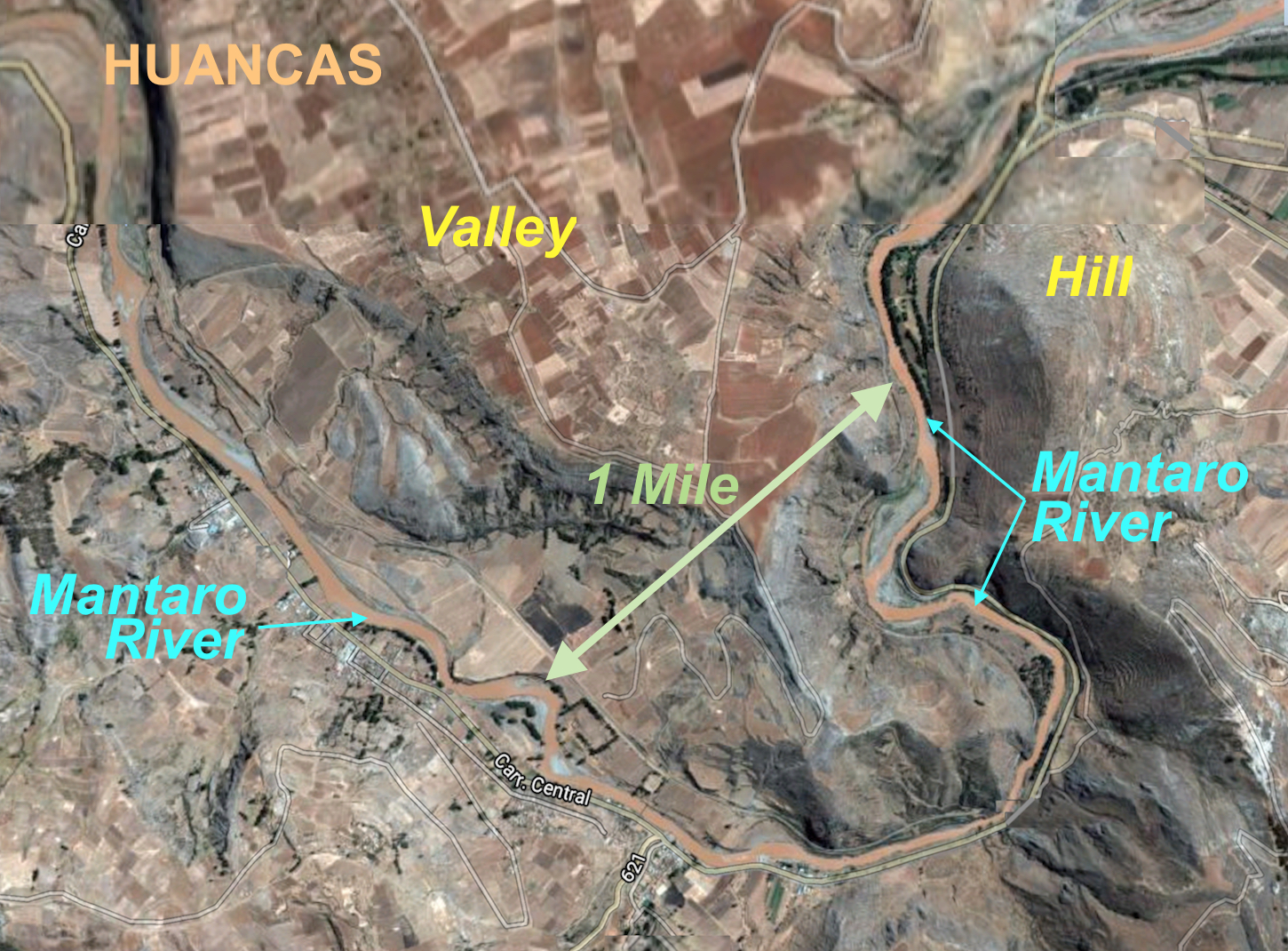 NephiCode: The Mantaro River Loop Where Moroni Battled Zarahemna