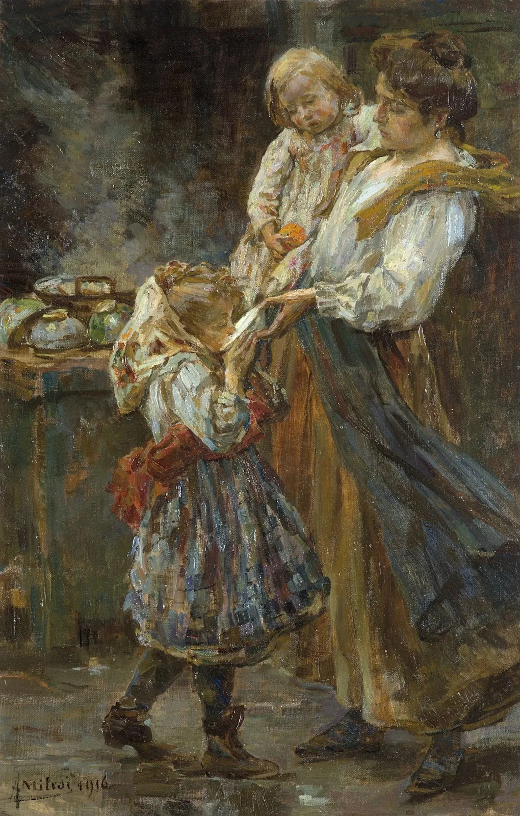 Alessandro Milesi | Genre painter | Tutt'Art@ | Pittura * Scultura ...