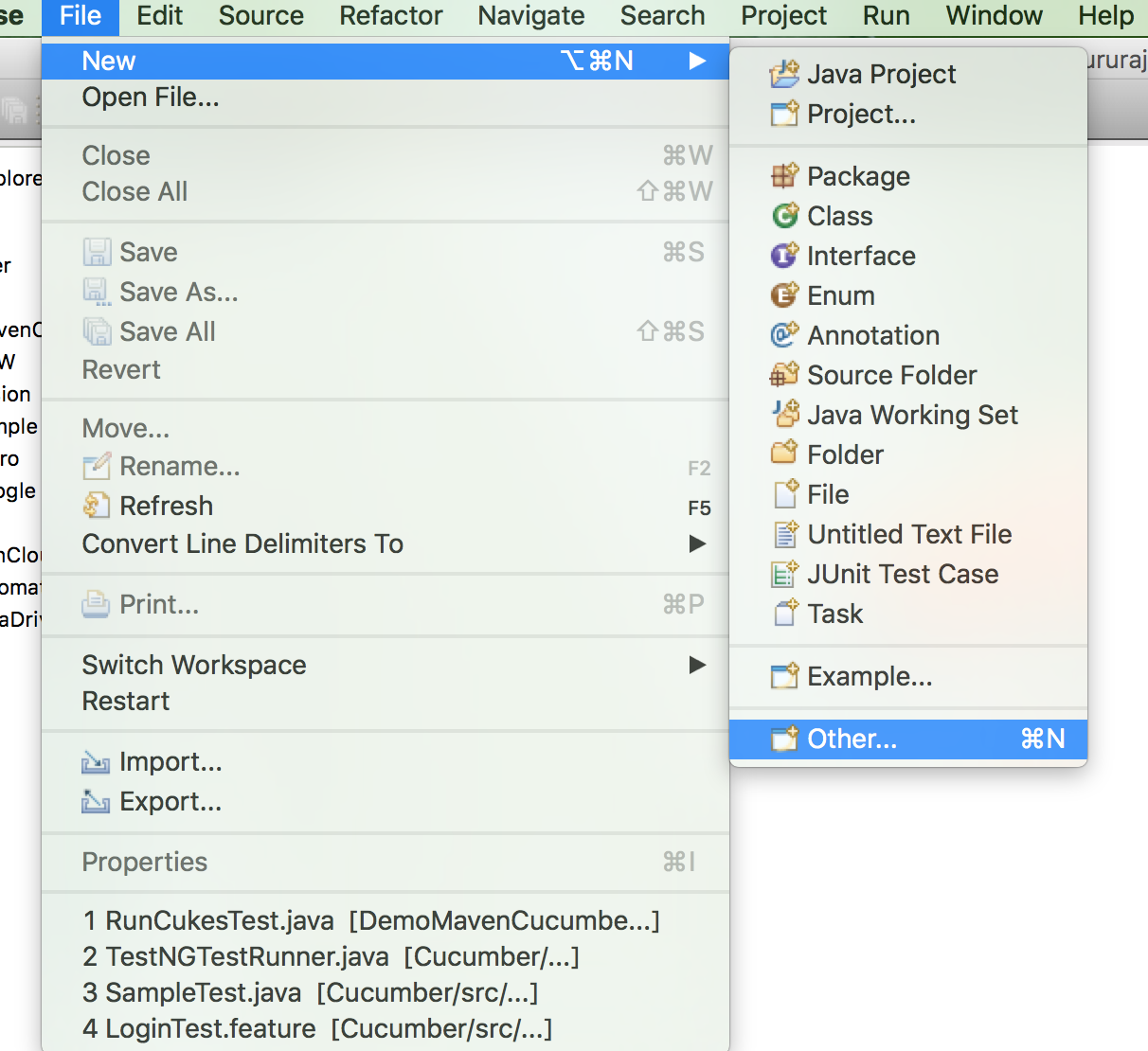 All about Selenium Automation: Create a New Maven Project in Eclipse