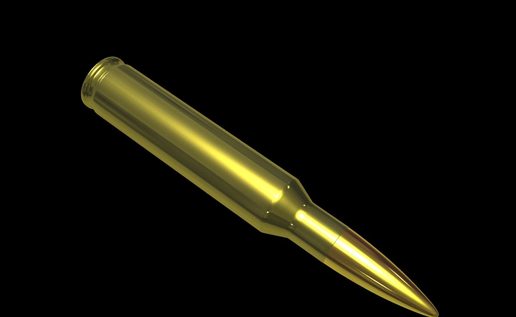 V3N0M's - 2D and 3D art: Creating a 3D Bullet