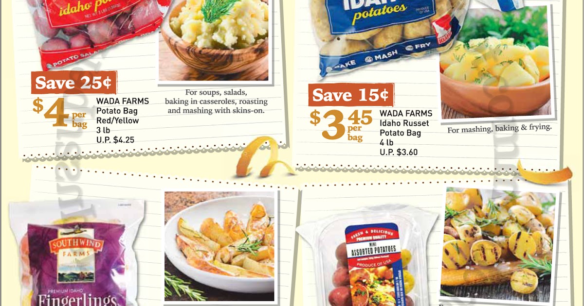 NTUC FairPrice Idaho Potatoes Promotion 08 - 14 March 2018 ...