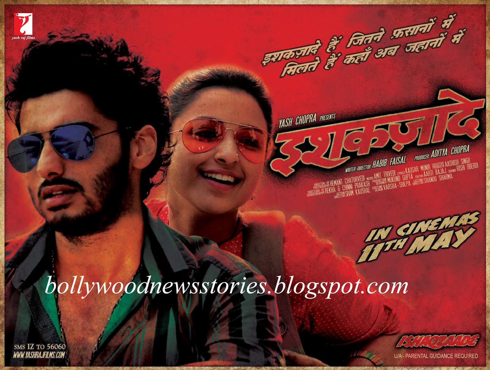 Latest News: Ishaqzaade Movie Posters and Wallpapers Featuring Arjun ...