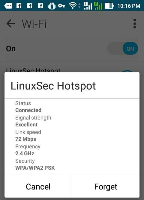 Membuat Hotspot WiFi menggunakan nmcli di Linux - LinuxSec