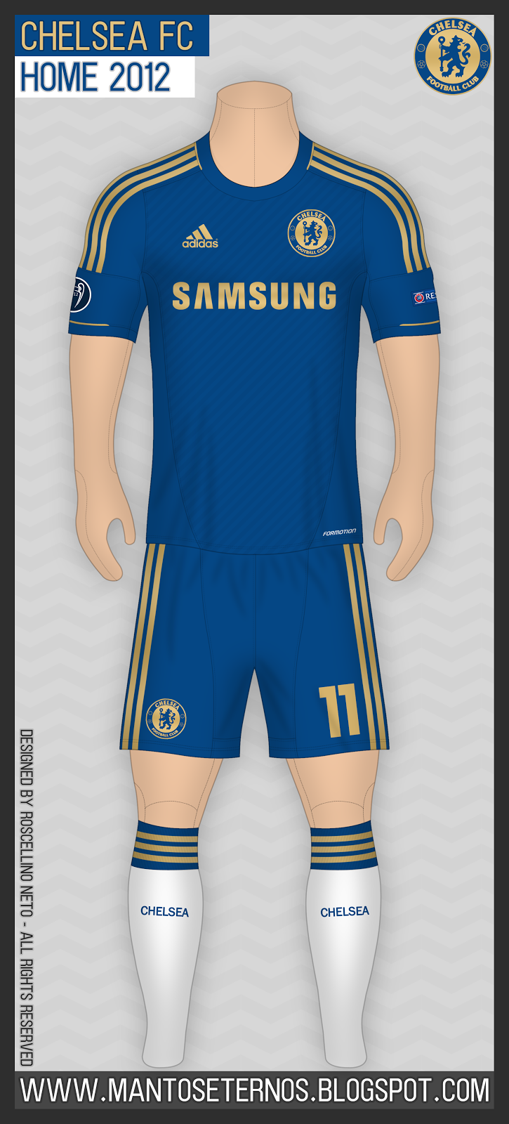 Mantos Eternos: Chelsea 2012 - Home e Away