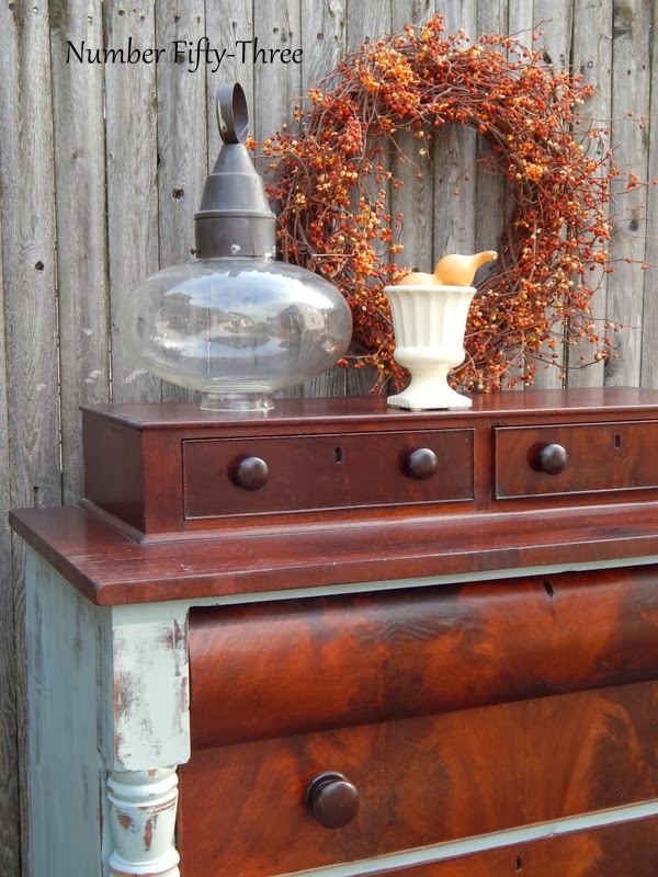 Number Fifty-Three: Antique Two-Toned Dresser