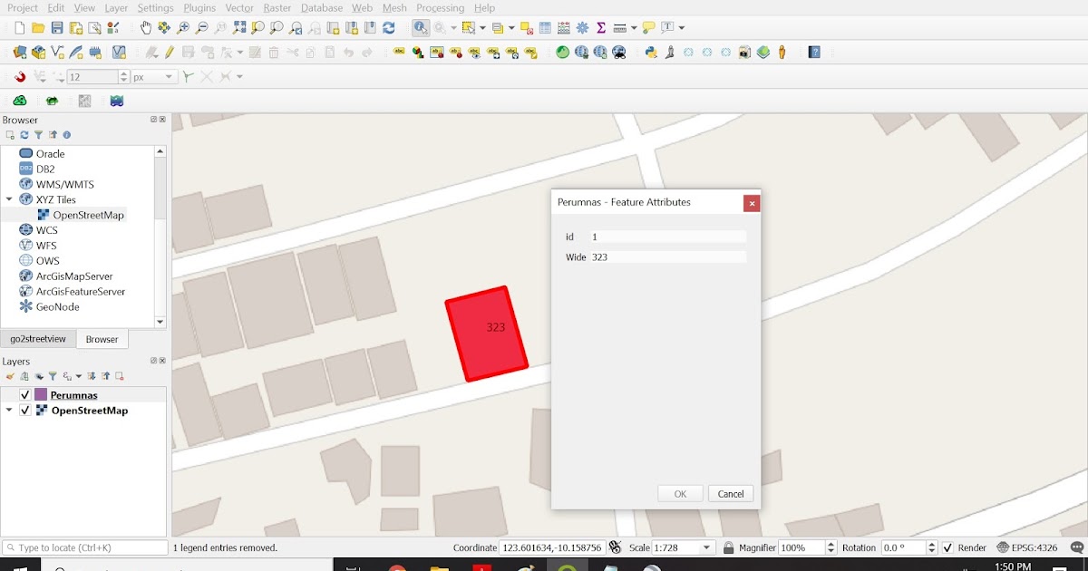 Create a New Polygon and Show Polygon Size in QGIS