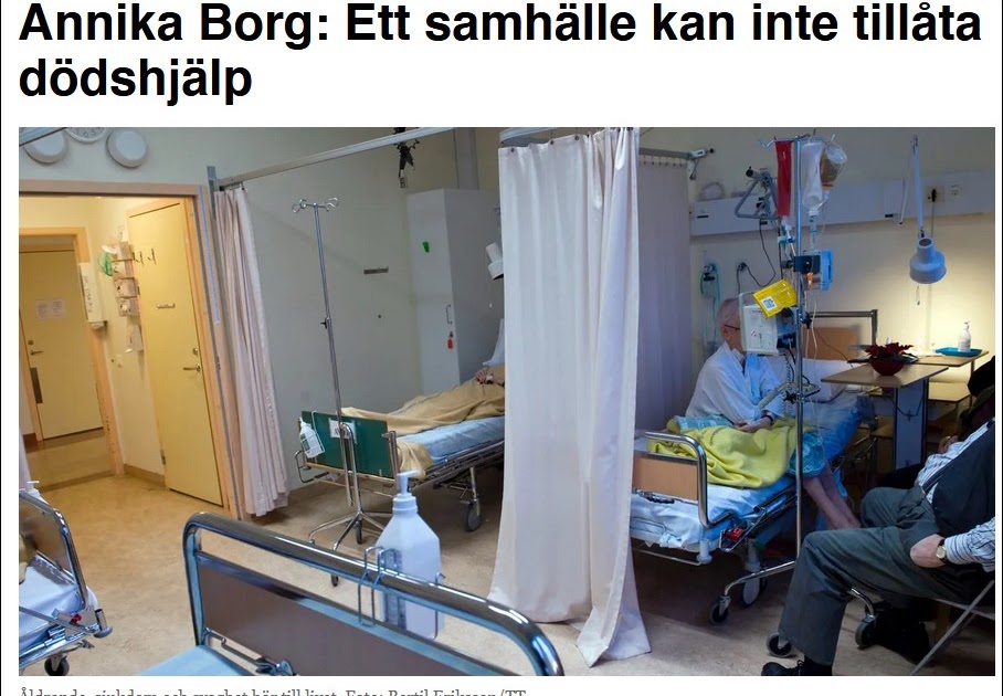 rupebabloggen: Läkare mer positiva tilll dödshjälp