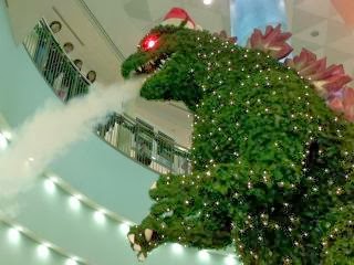 2 COOL GHOULS: Godzilla Christmas Tree