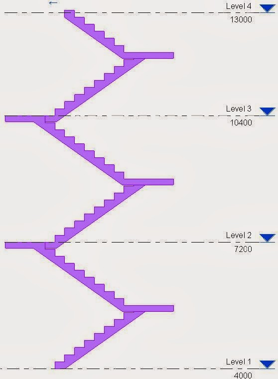 RevitCat: Revit Multistorey Stairs - Method 2