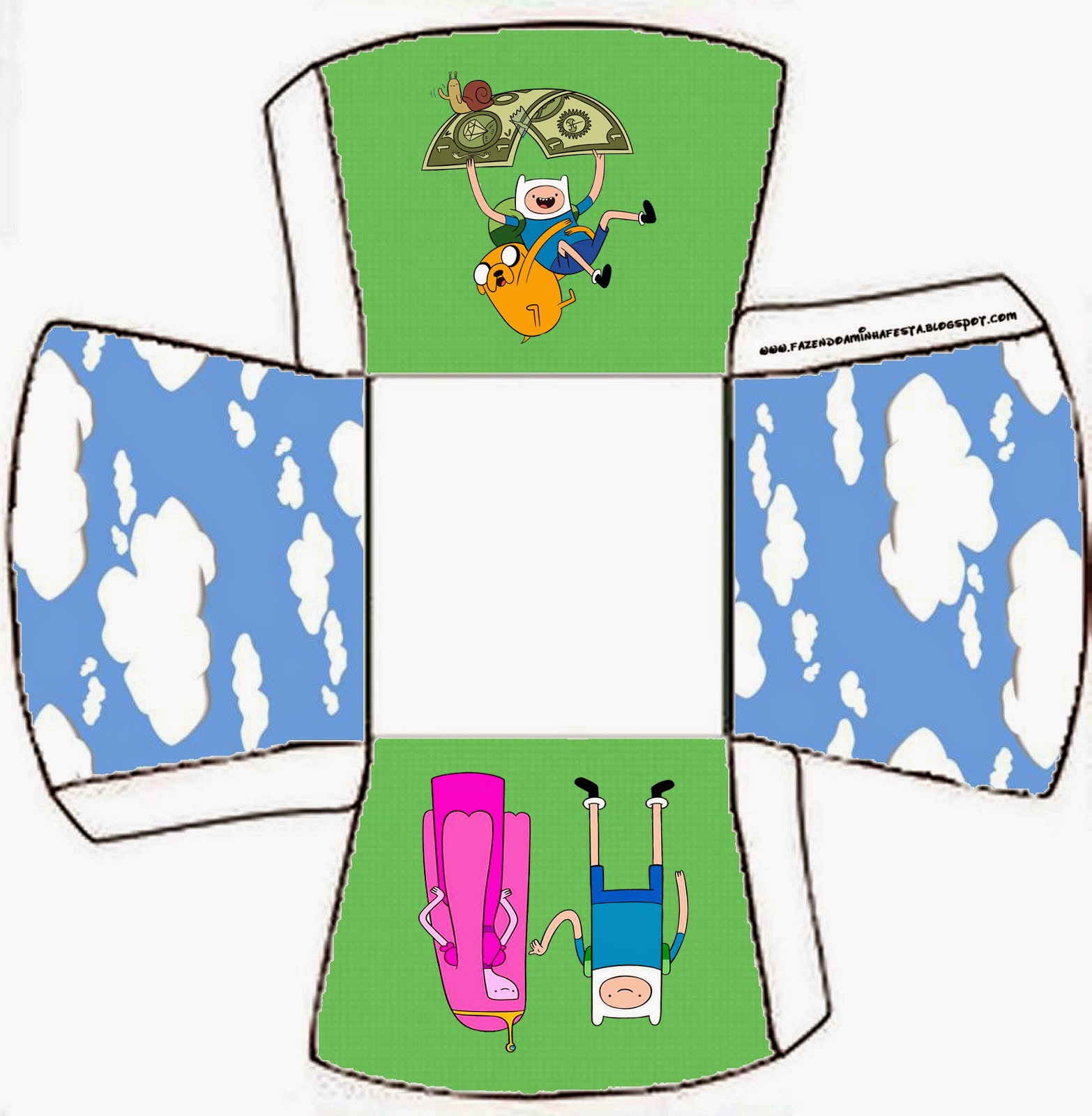 Adventure Time: Free Printable Boxes. - Oh My Fiesta! in english