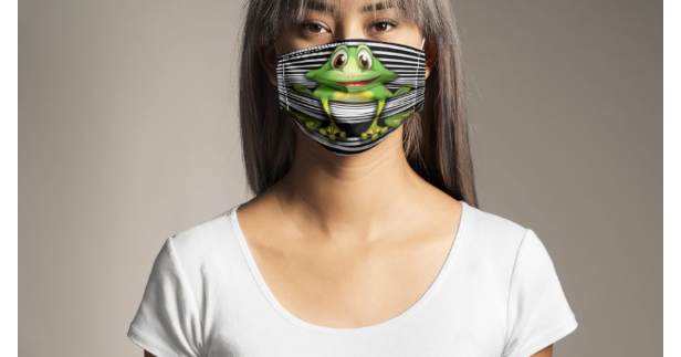 HOTTEST Frog face mask