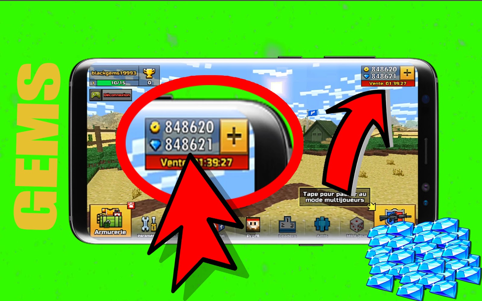 New ! Pixel Gun 3D Hack last update IOS and Android - GAMESKILLED