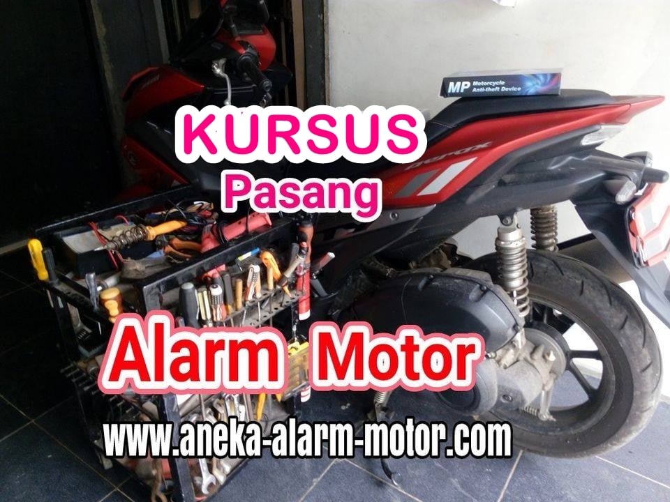 Kursus Cara Pasang Alarm Motor Remote Semua Type Motor