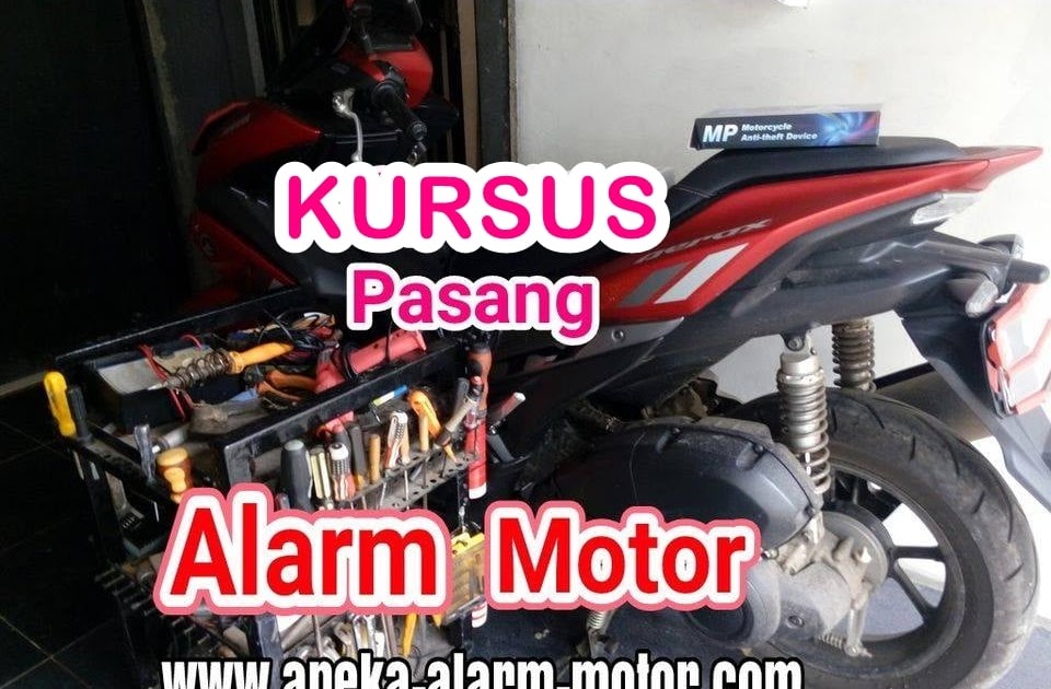 Kursus Cara Pasang Alarm Motor Remote Semua Type Motor