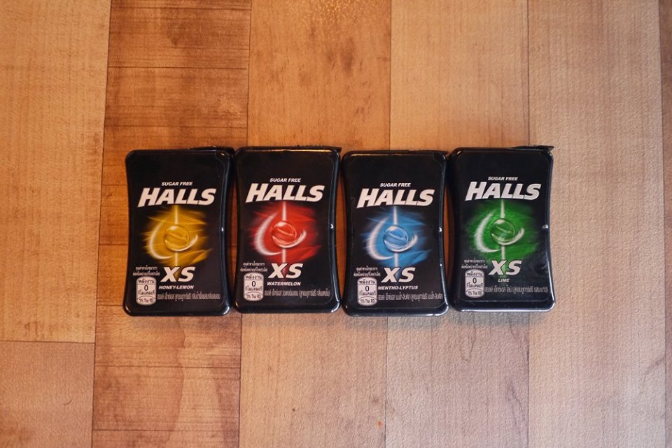 The Beauty Junkie - ranechin.com: Halls XS Honey Lemon Sugar Free Candy