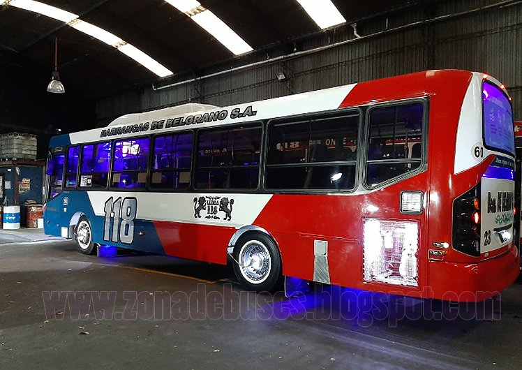 Colectibus - Zona de Buses: LINEA 118