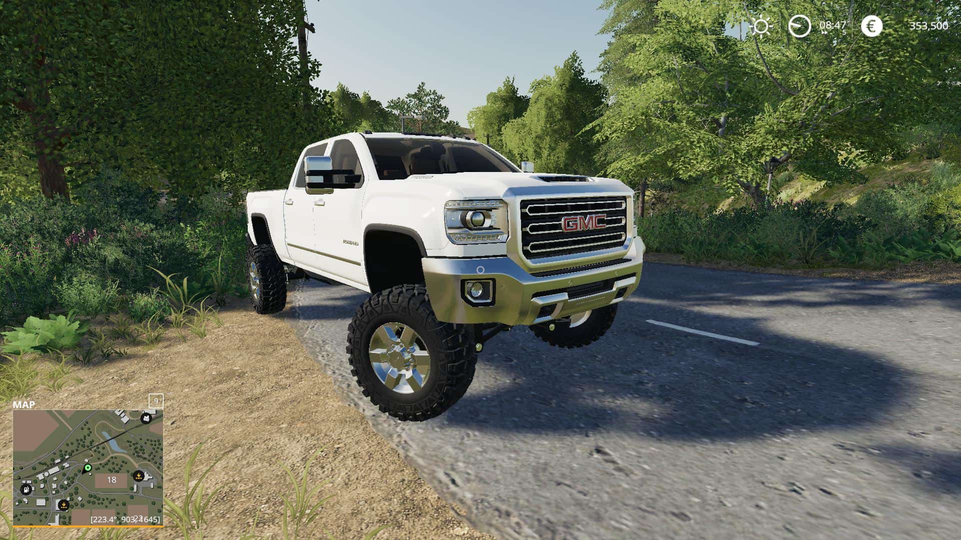 FS19 2017 GMC 2500HD v1.0 - FS 19 & 22 USA Mods Collection