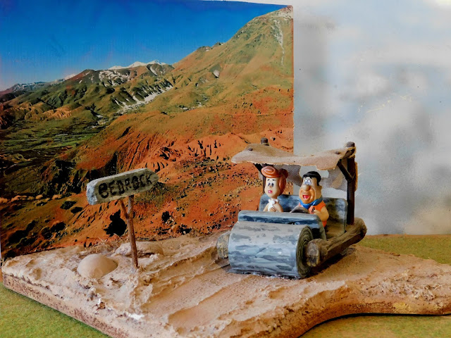 Happyscale-Modellbau: Fred Feuerstein, Wilma & Steinzeitauto - Maxi Ü ...