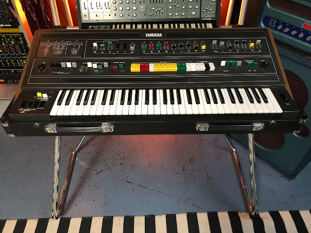 MATRIXSYNTH: Yamaha CS-60 with original Lid, Legs and Bag SN 2014
