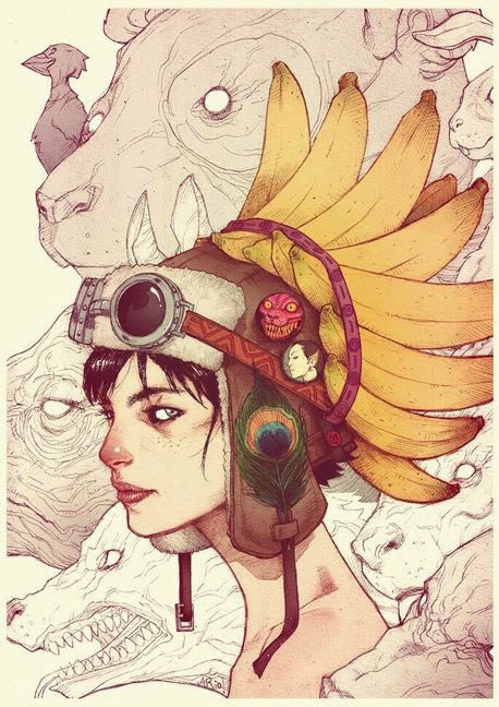 Ario Anindito's "Princess Consuela" as a Sculpt by Nita Collins