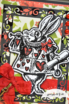 Beth's Beauties: White Rabbit Herald Card