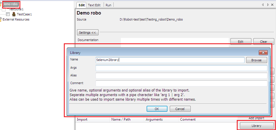 RIDE (Robot Framework IDE)
