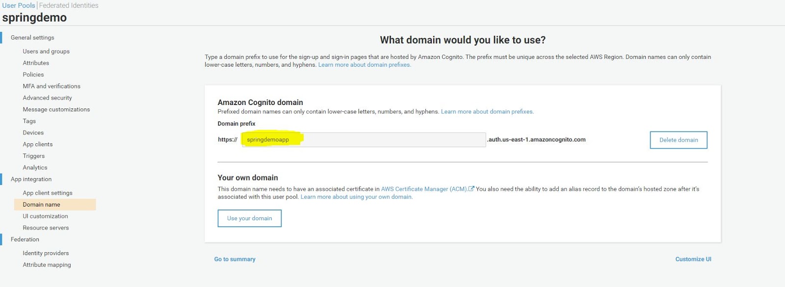 AWS Cognito + Spring Complete Example
