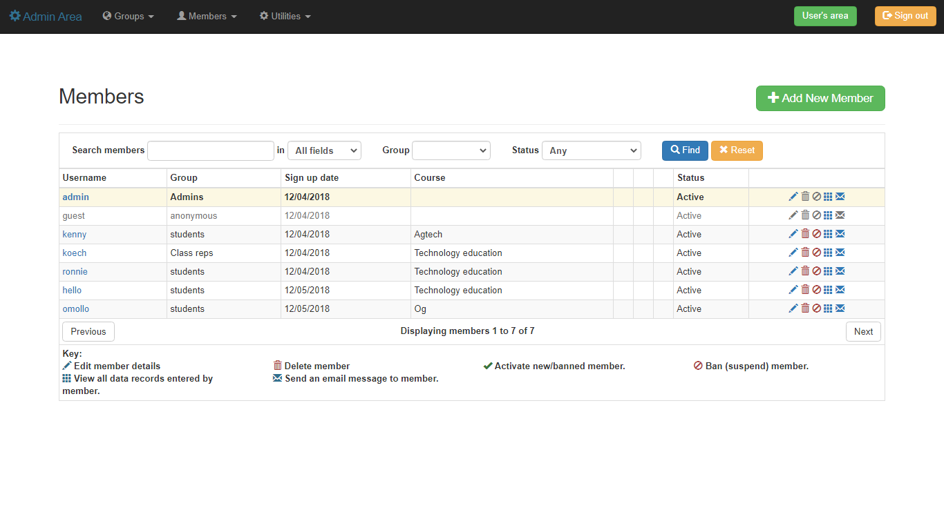 School Management System Project in php mysql with Source Code | Free ...
