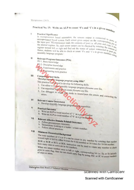 22415 Microprocessor Lab Manual Answers MSBTE Solution