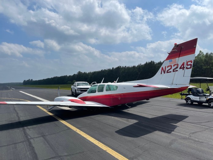 Kathryn's Report: Beech 95-B55 (T42A), N224S: Incident occurred May 03 ...