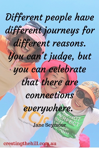 LIFE LESSON FROM MY CAT #13 - WE'RE ALL DIFFERENT - Cresting The Hill