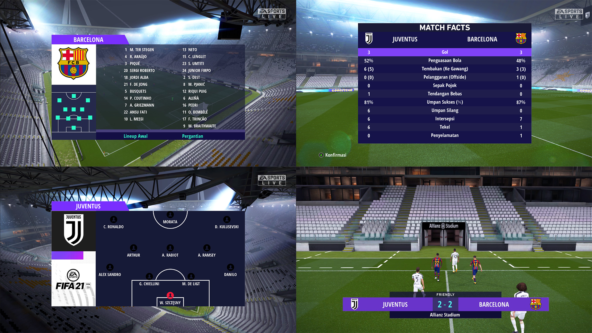 PES 2017 - Scoreboard Texture Like FIFA 21 by RGF28 Mods