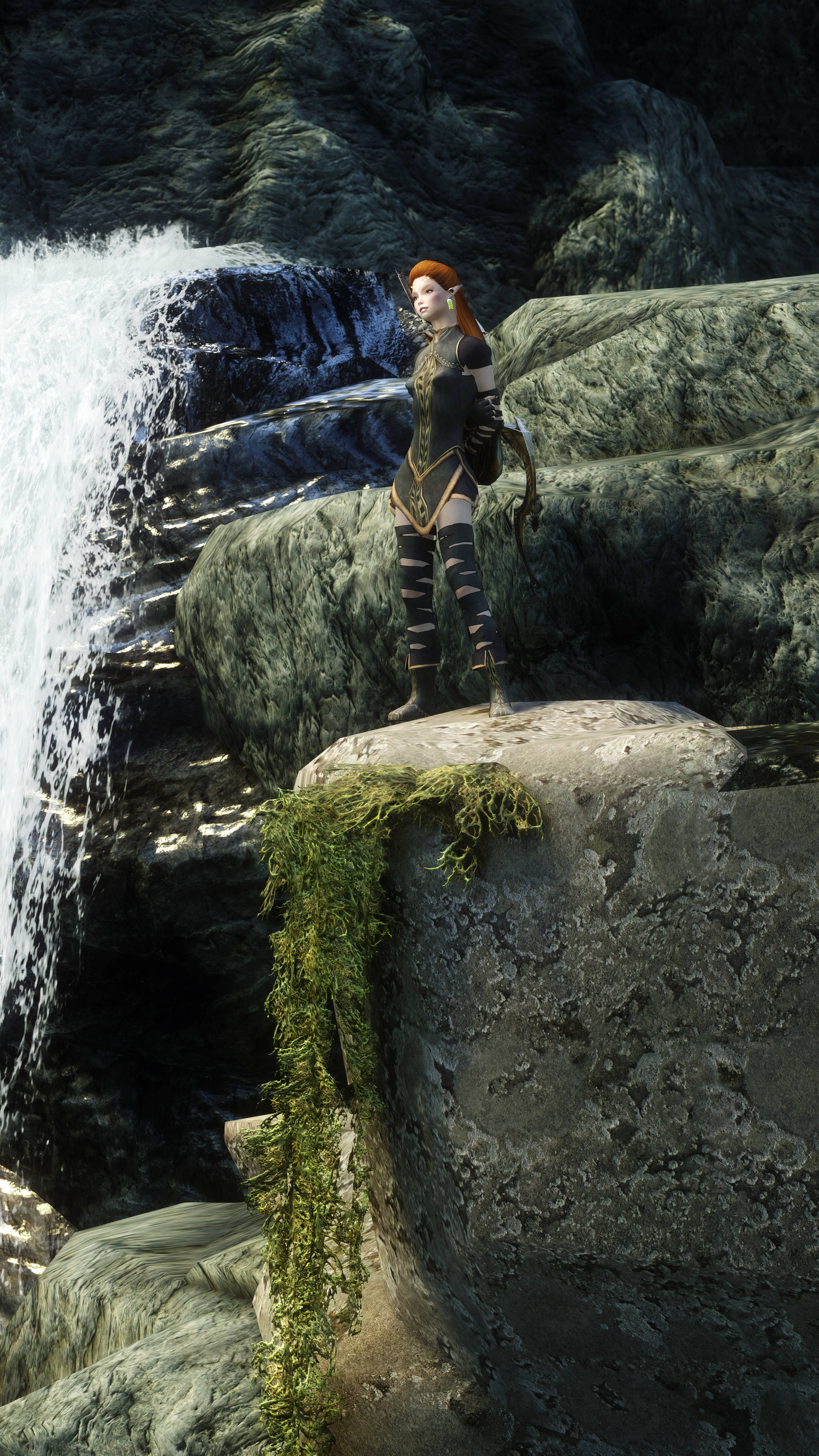 Light Elven Armor UUNP (Lorelei) 4K