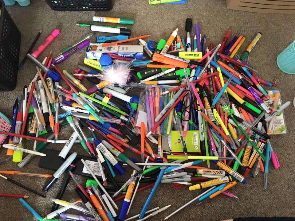 My KonMari Journey: Household Equipment - Stationery - Teacher by trade ...