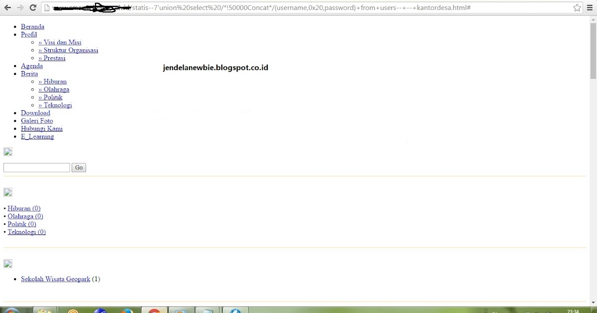 Newbie: Deface Menggunakan SQL Lokomedia