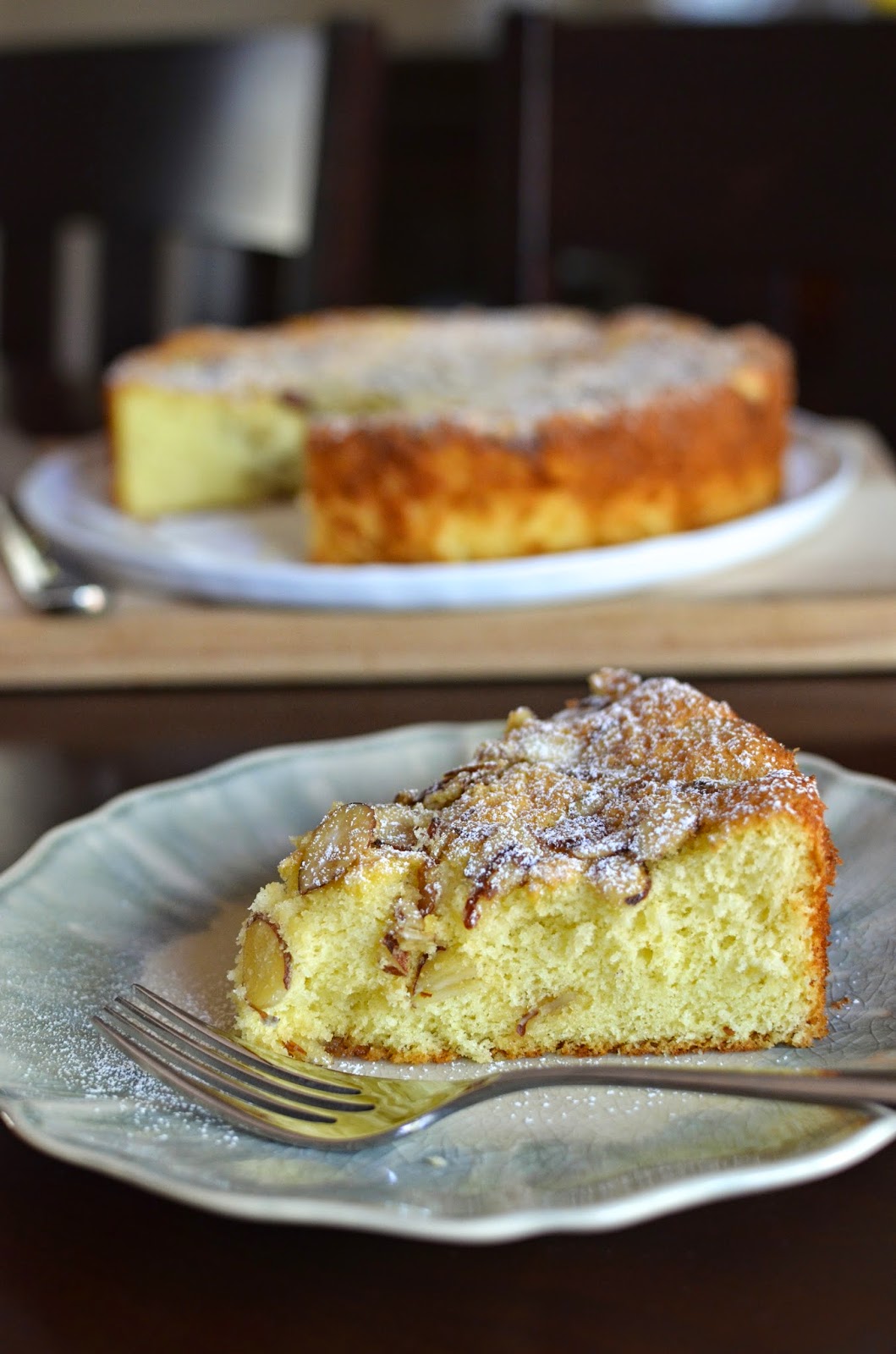 Playing with Flour: Hot milk sponge cake with (attempted) caramelized ...