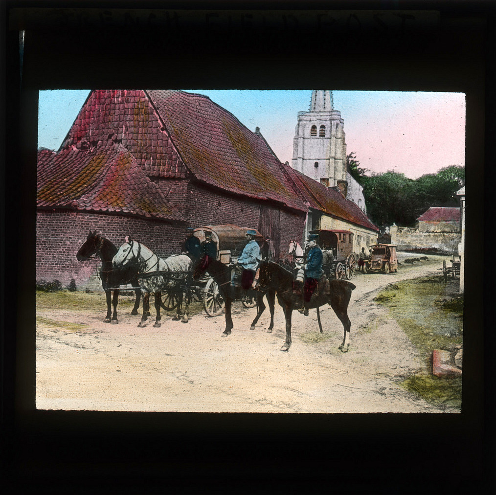 Postal Operation During World War I – 19 Rare Lantern Slides Show the ...