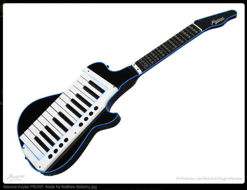 MUSE : Manson Keytar - Guitar Made for Matthew Bellamy