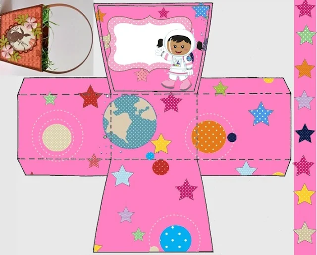 NASA Girls: Free Printables Boxes. - Oh My Fiesta! in english