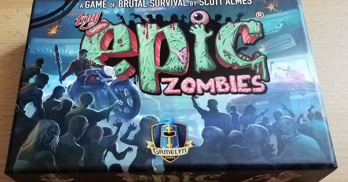 Sid's Tabletop Projects: Zombie Tabletops - Teil 23 - Tiny Epic Zombies