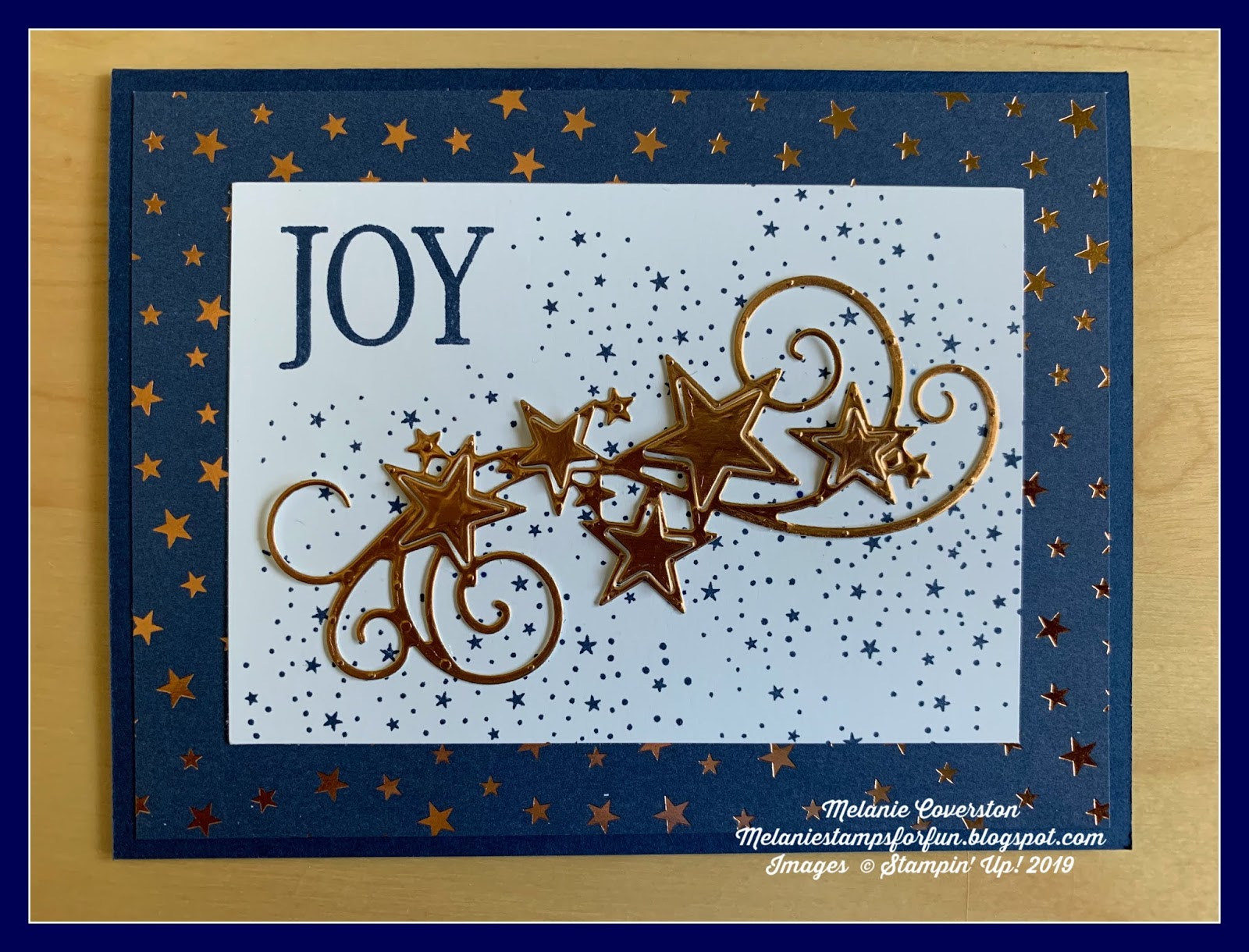 Stamp With Melanie: So Many Stars Brightly Gleaming