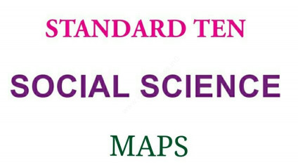 10th Std Social Science FULL BOOK (Vol-1,2) Map PPT &PDF