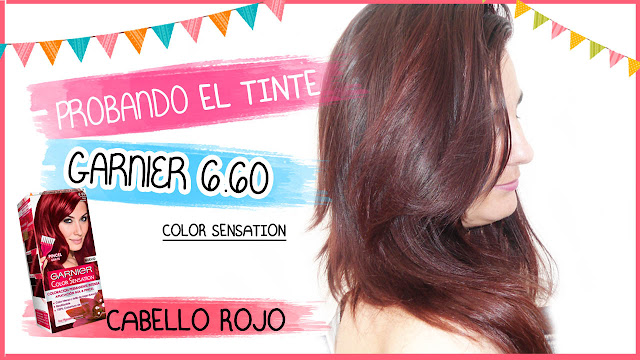 Dreams of Love: Probando Color Sensation 6.60 de Garnier | Cabello Rojo