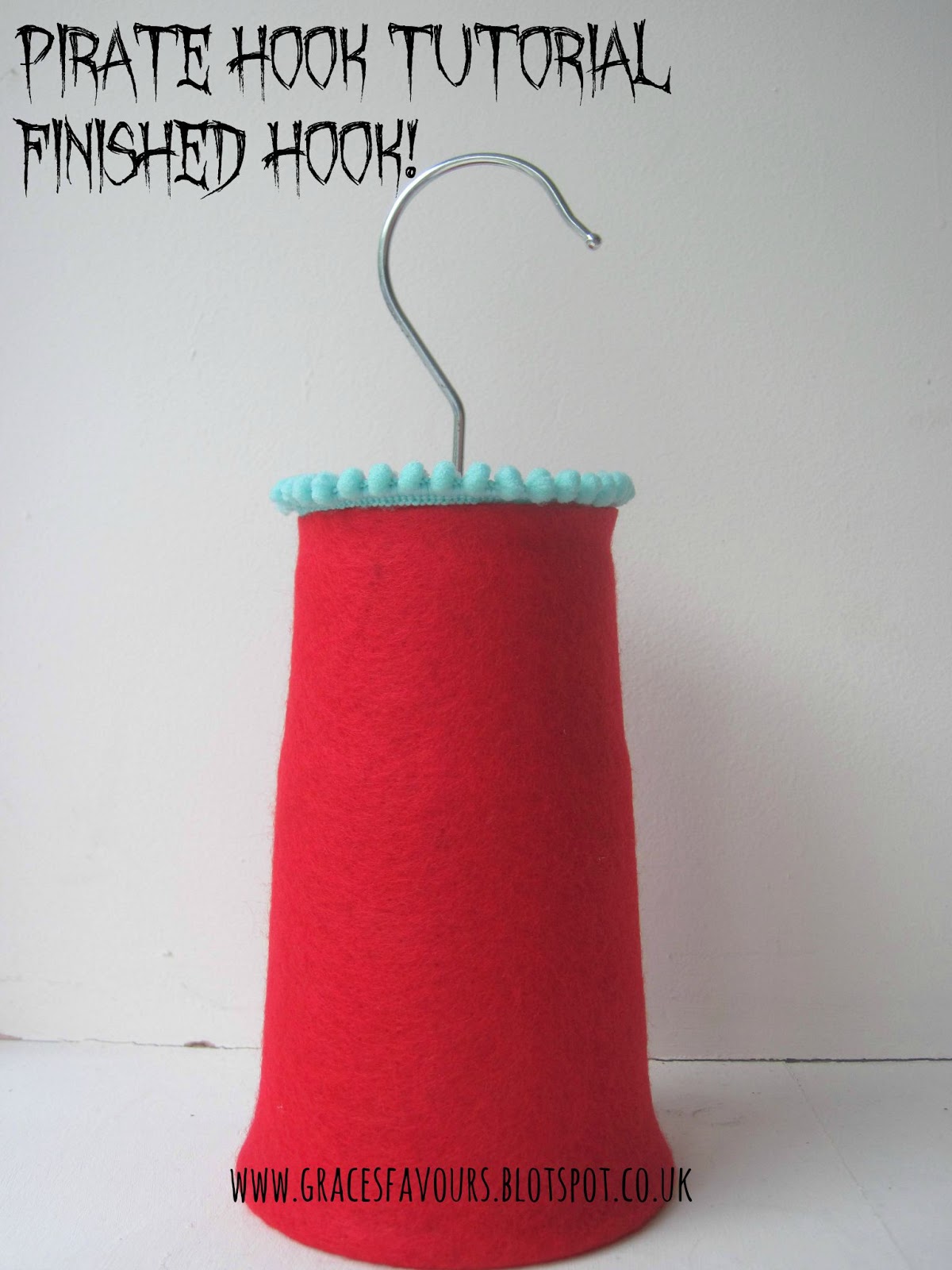 Grace's Favours - Craft Adventures: DIY Pirate Hook Tutorial - Make ...