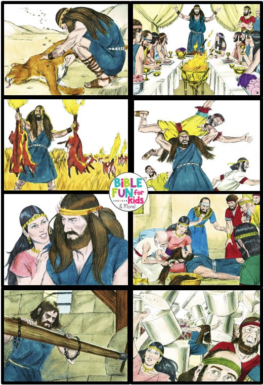 Strong Samson | Bible Fun For Kids