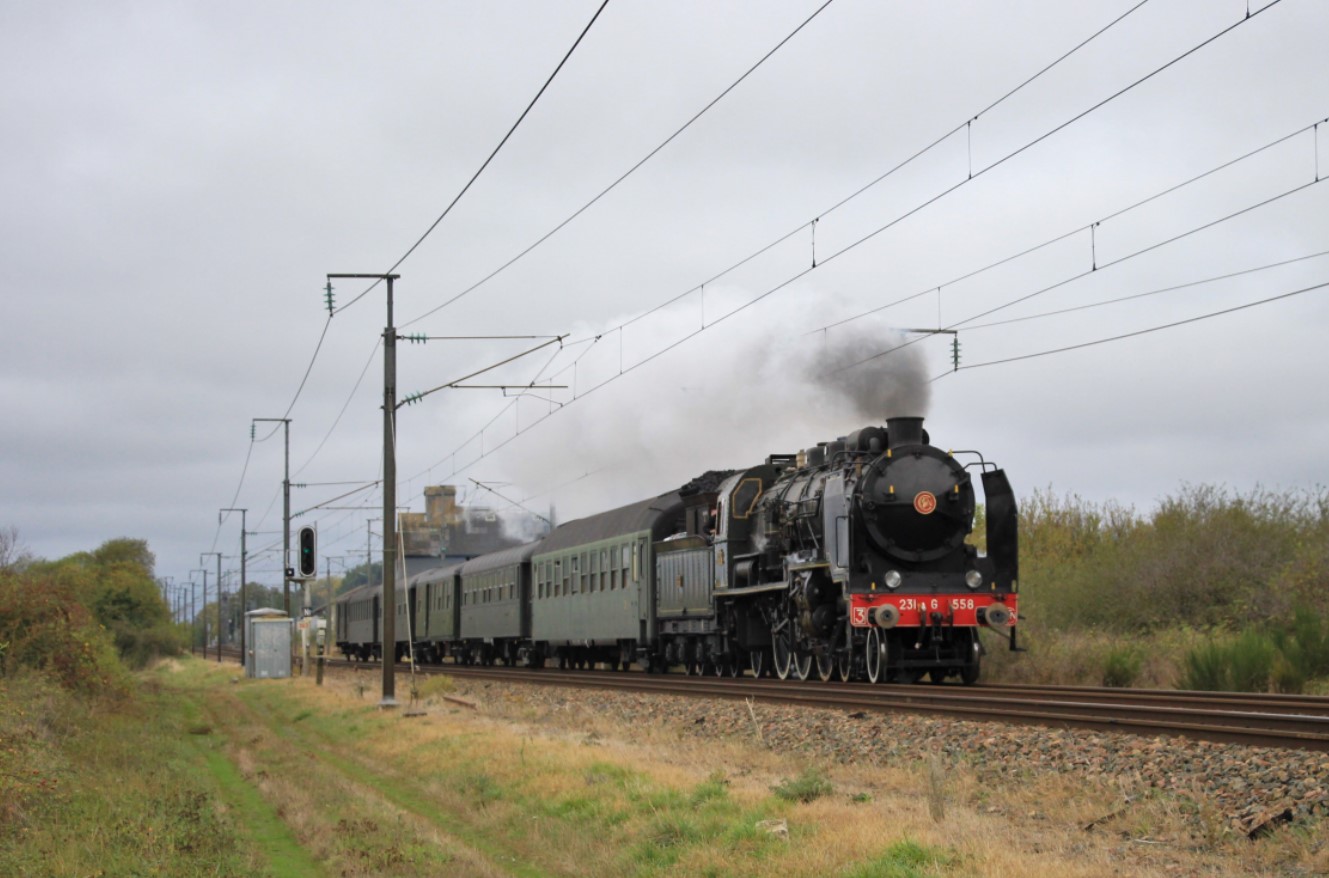 LA PASSION DU TRAIN: 231G558 , le 15 Octobre 2018 par Pierre (2/3 )