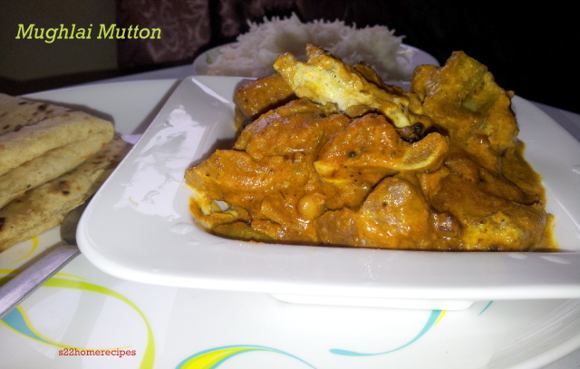 Mughlai mutton